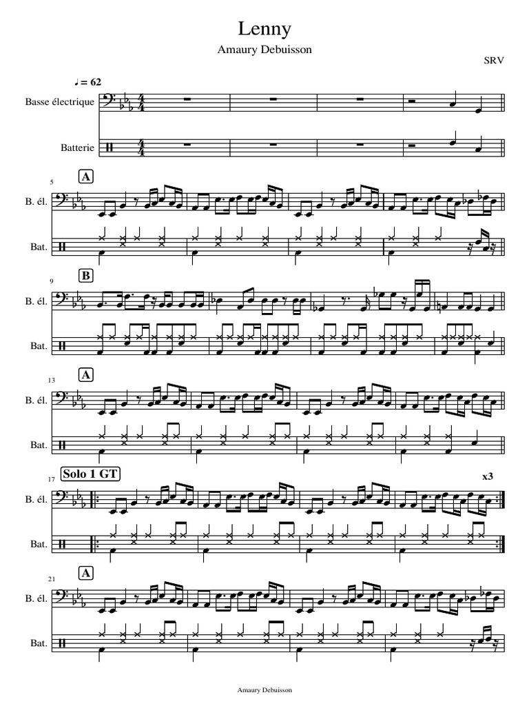 Lenny - SRV Amauy Debuisson | PDF