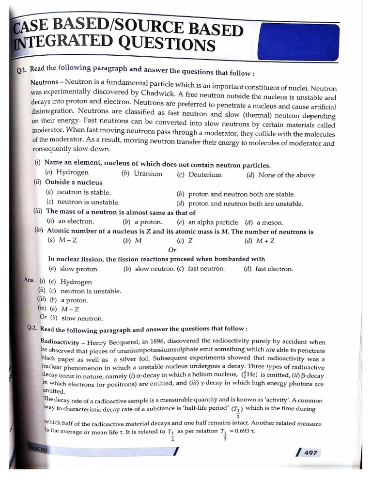 U Like Nuclei | PDF