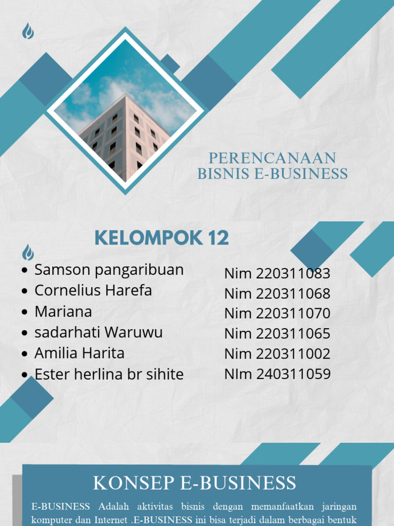 PERENCANAAN BISNIS E-BUSINESS_20250117_160933_0000 | PDF