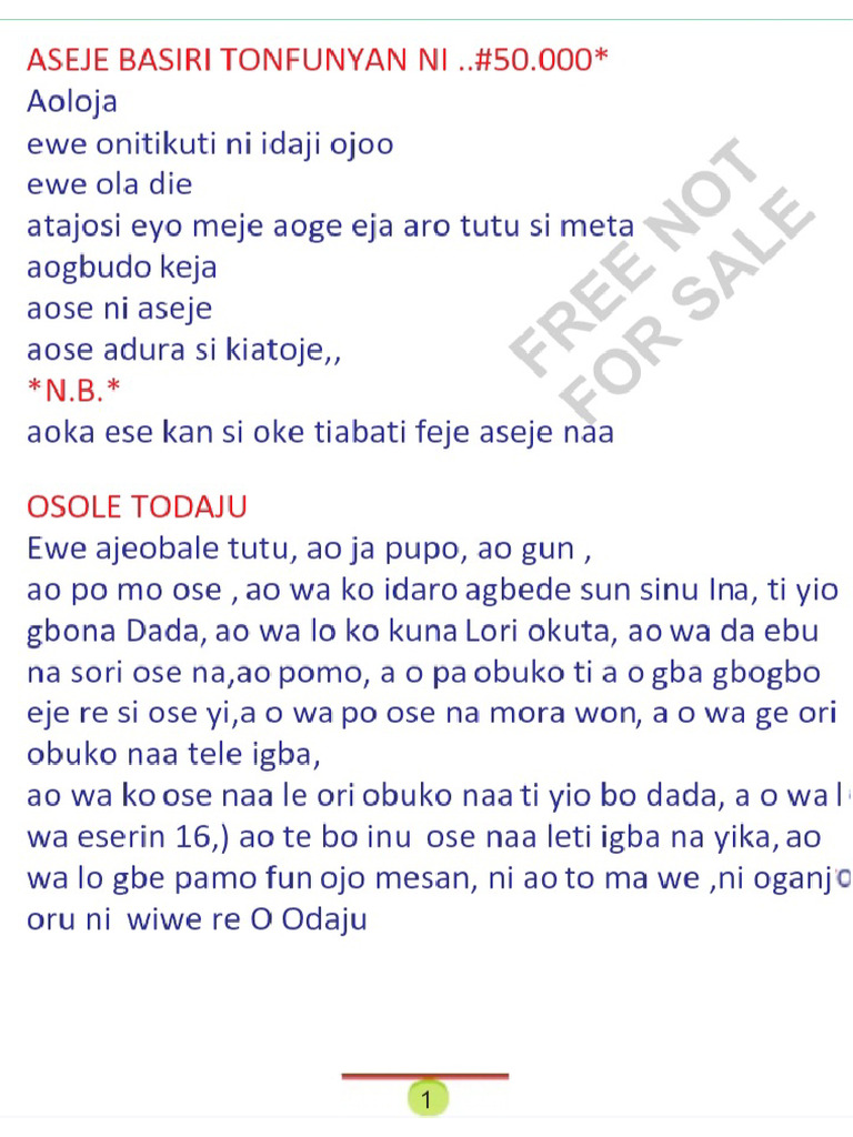 Asiri Fun Awon Custormer | PDF