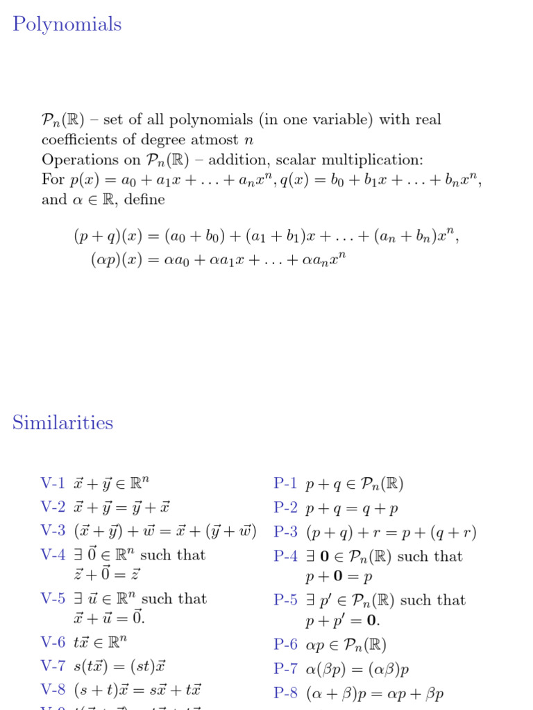 Lec-12 | PDF | Linear Subspace | Vector Space