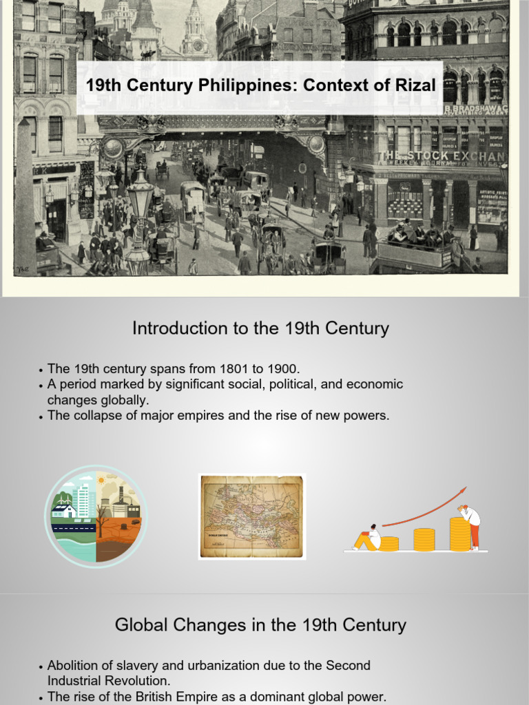 19th Century Philippines and Rizal's Impact | PDF | Philippines | Spanish Empire