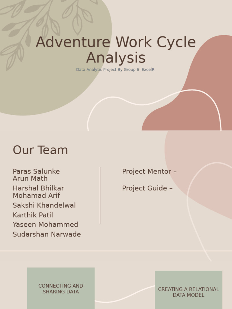 Adventure Work Cycle Analysis | PDF | Marketing | Sustainability