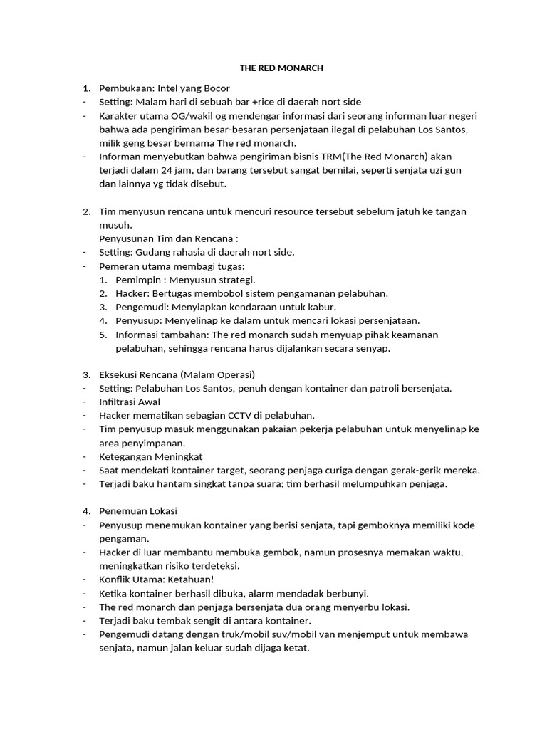 THE RED MONARCH | PDF