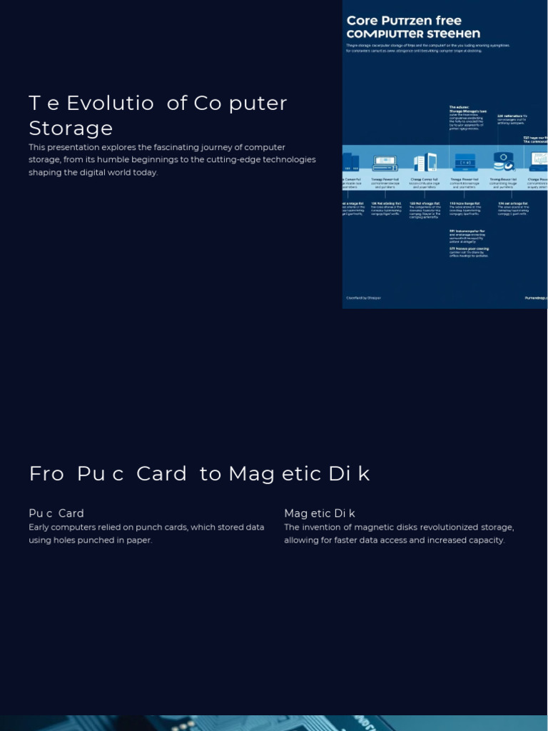 The Evolution of Computer Storage - PDF 20250127 144033 0000 | PDF | Computer Data Storage ...
