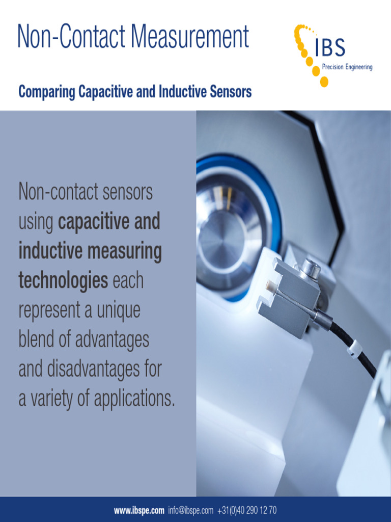 Capacitive vs Inductive Sensors Explained | PDF | Inductor | Inductance