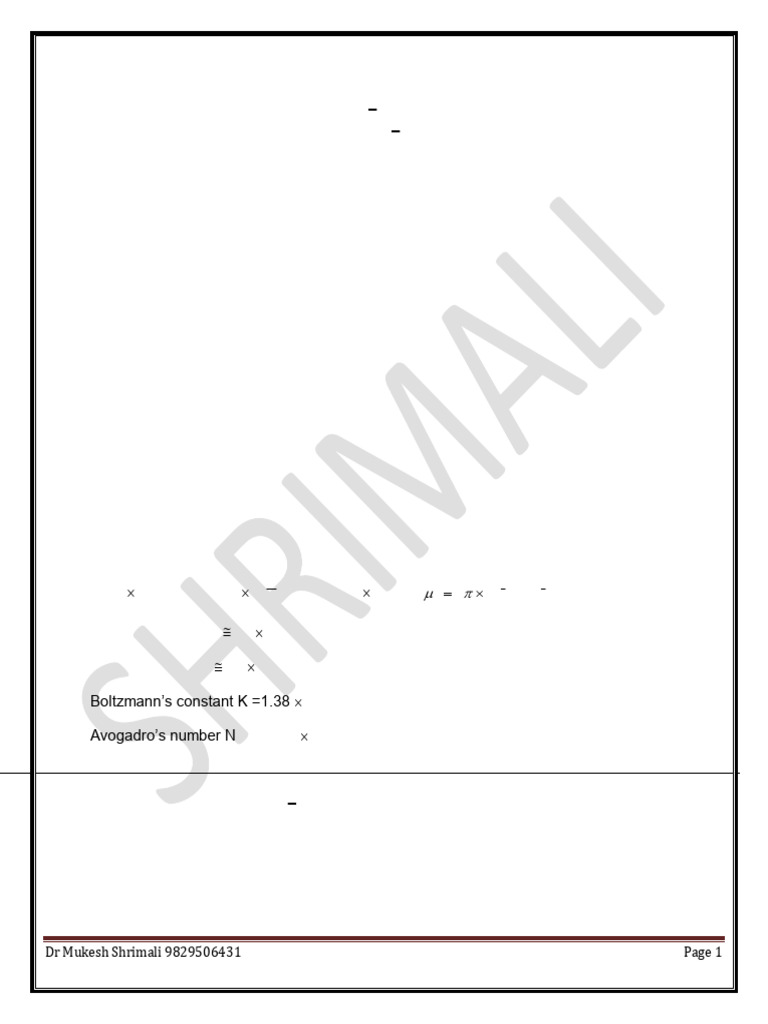 Unit Test 2 Potential, Capacitor, Atom, Nuclie | PDF | Atomic Nucleus ...
