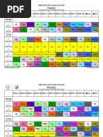 Orchlon International School Timetable 2022 | PDF