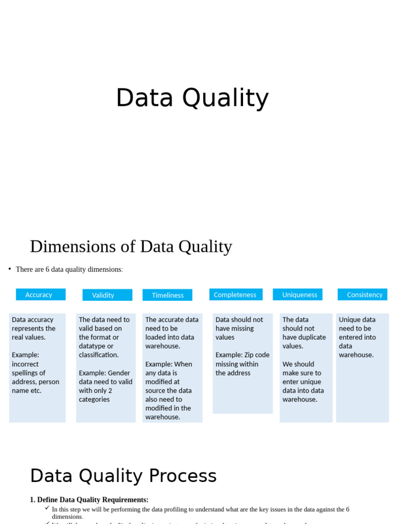 Data Quality | PDF | Data Quality | Data Management