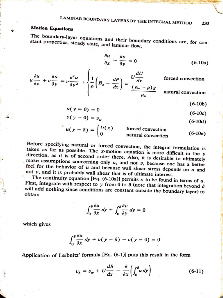 Integral - Methods - Boundary Layer | PDF