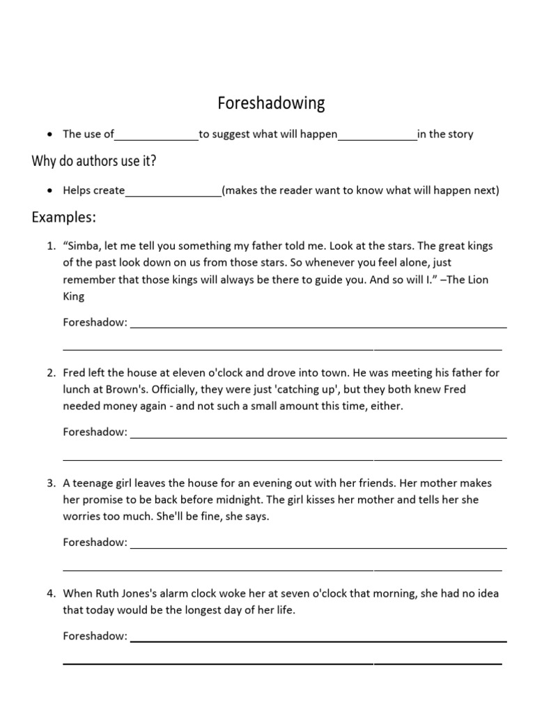 foreshadowing | PDF | Biopsy