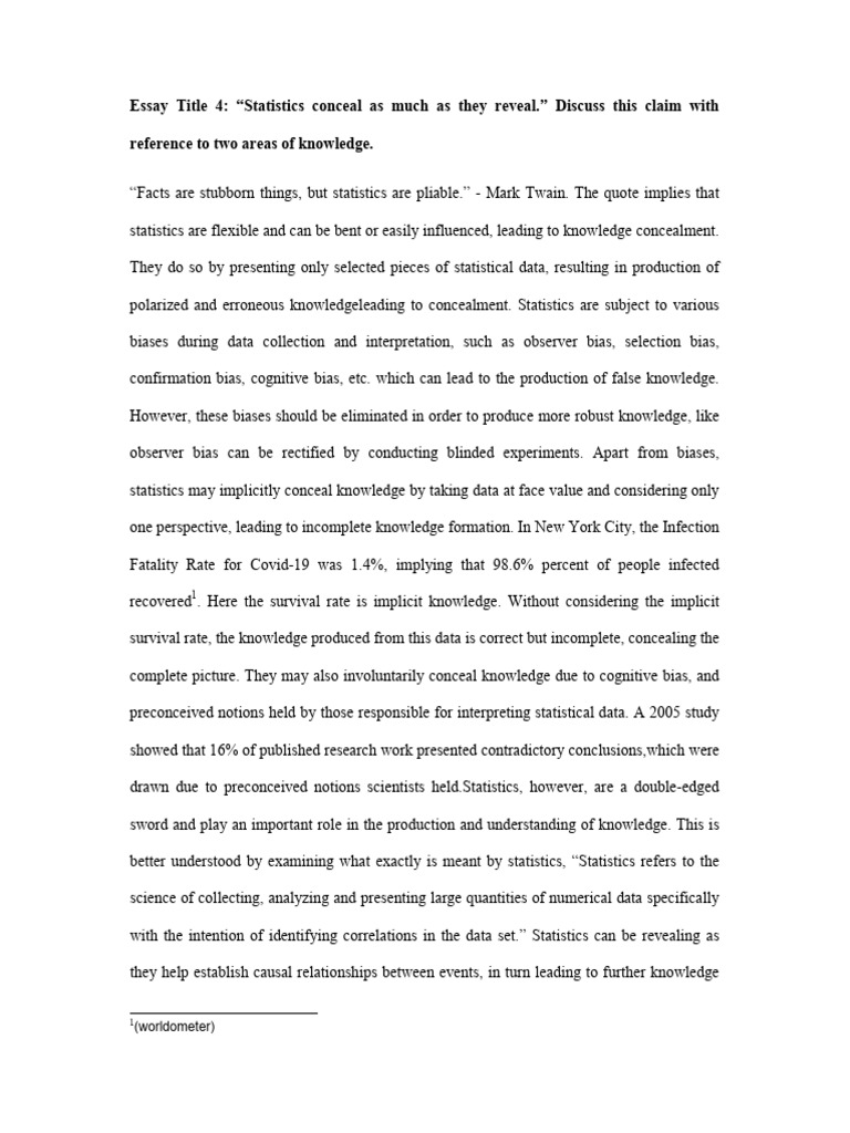 Sample 2 | PDF | Statistics | Experiment