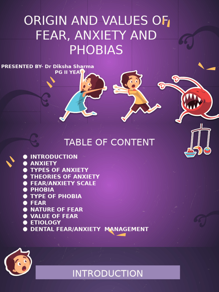 Phobias and Fears For Pre-K by Slidesgo | PDF | Agoraphobia | Phobia