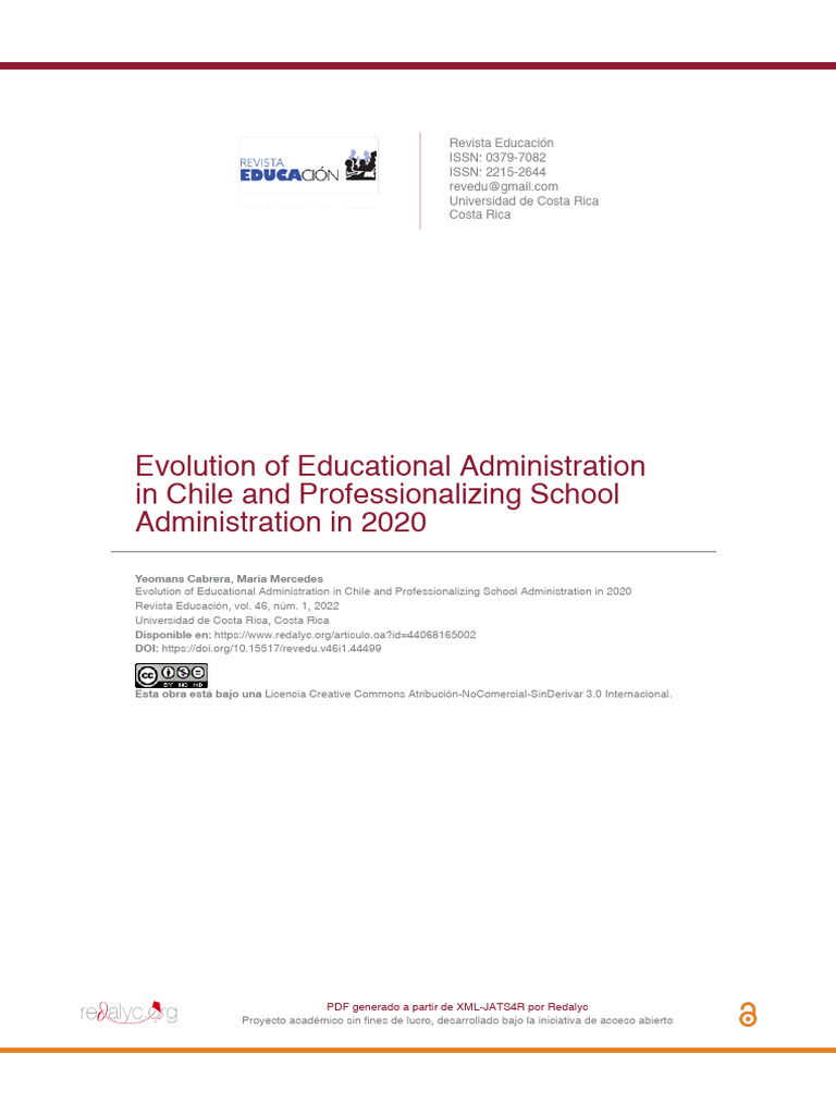 Evolution of Educational Administration | PDF | Teachers