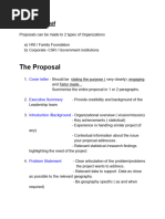 CSR Project Proposal Format-1 | PDF | Corporate Social Responsibility ...