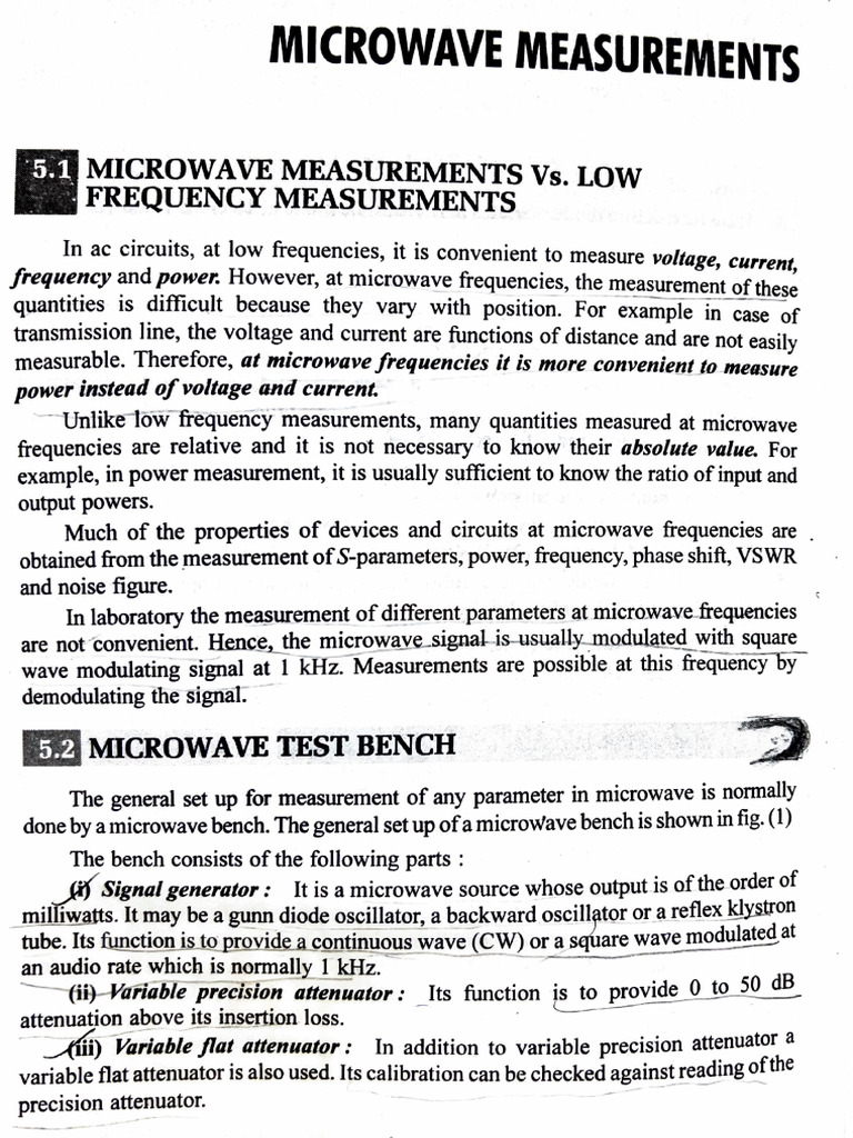 MRE_Unit-4 | PDF | Microwave | Electronic Engineering