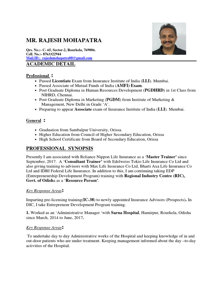 CV-Rajesh | PDF