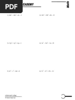 Algebra 2 Factoring Methods Review | PDF | Teaching Methods & Materials