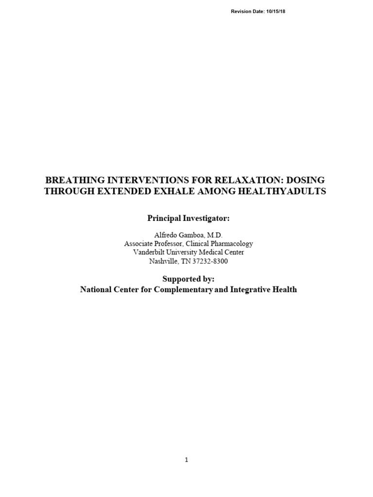 Gamboa | PDF | Clinical Trial | Anxiety