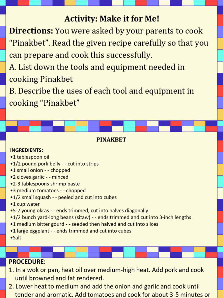 TLE_7_ACTIVITIES | PDF