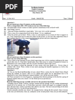 BHSEC - English Paper 1 | PDF | Sentence (Linguistics) | Part Of Speech