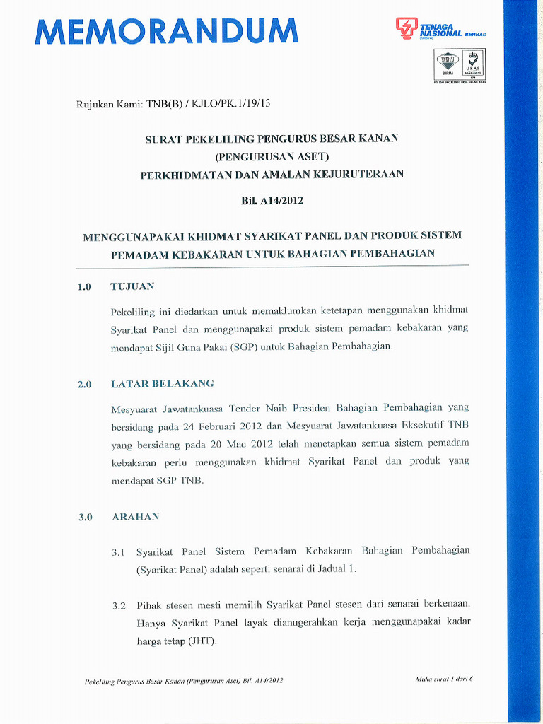 Panduan Fire Fighting A14_12 | PDF