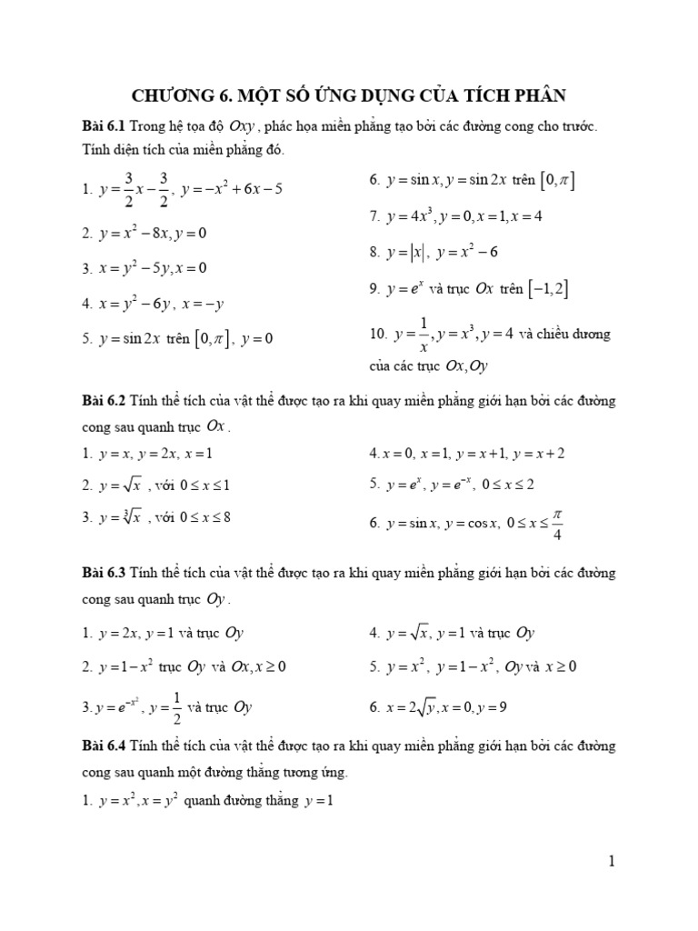 Bai Tap Chuong 6 - HK1!24!25 | PDF