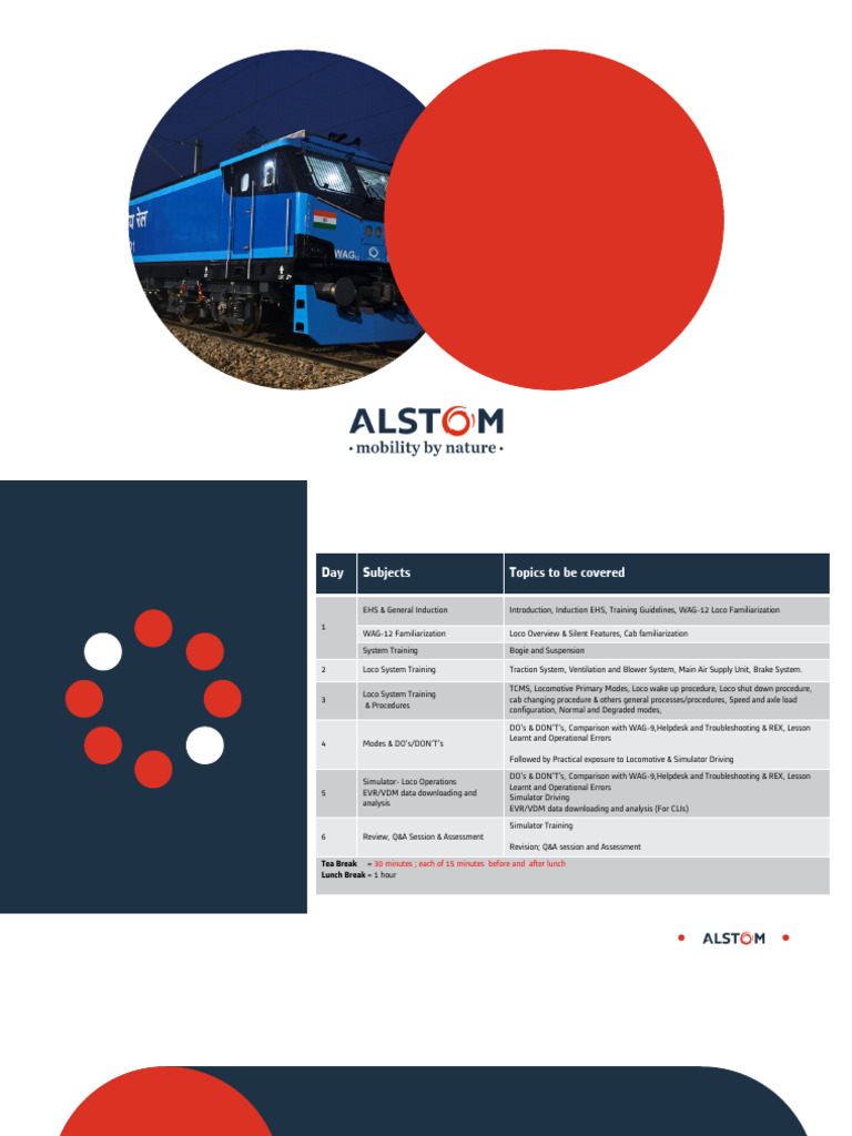 WAG 12 System Training | PDF | Rail Transport | Rolling Stock