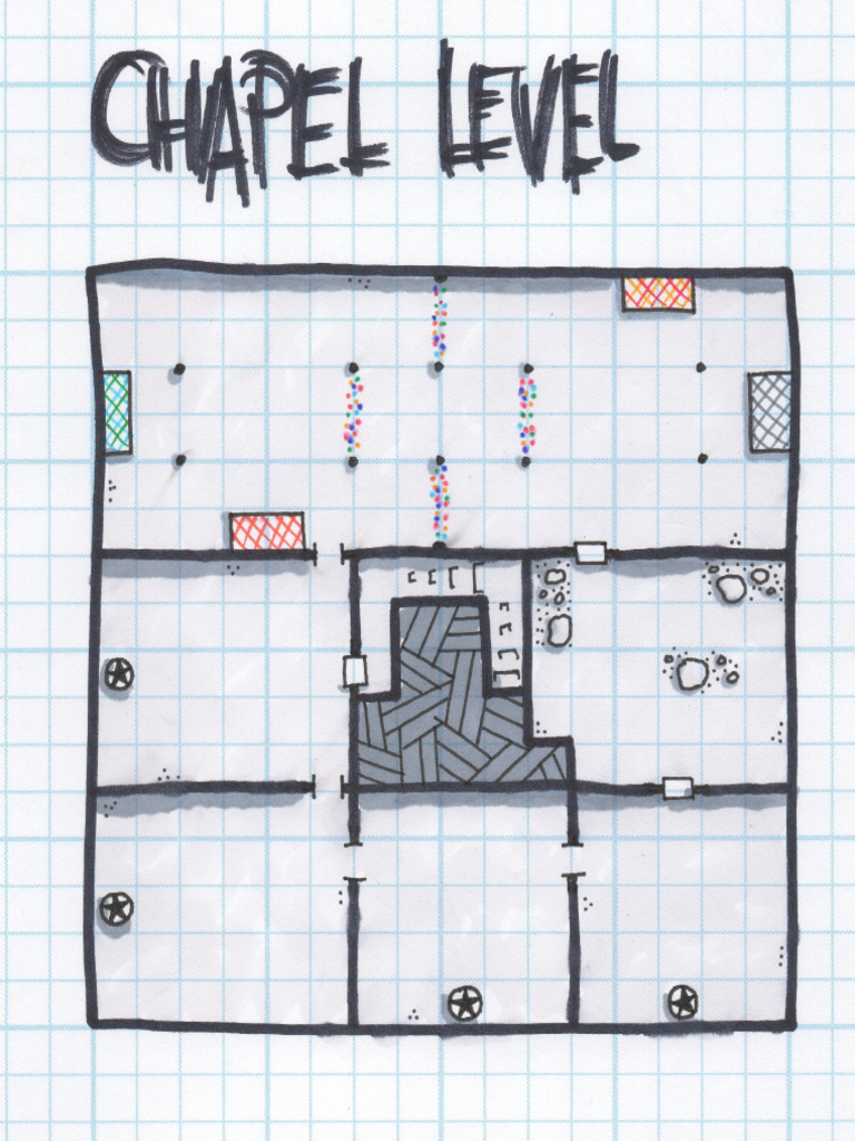 DDAL05-07 Chelimber's Descent (Chapel) PLAYER MAP Color | PDF