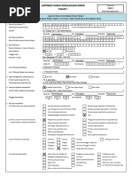 Formulir Laporan Kasus Kecelakaan Kerja Tahap I II BPJS Ketenagakerjaan ...