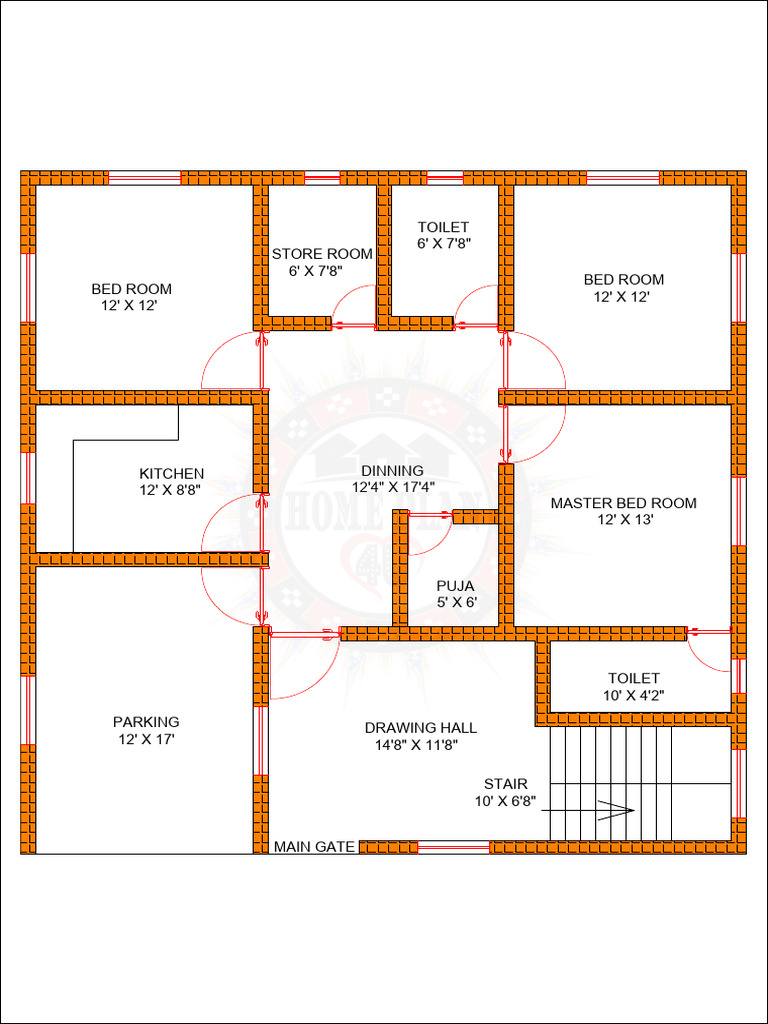 PLAN 102 HOME PLAN 4U LINK | PDF