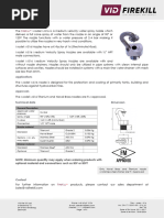 01 - Tyco Data Sheet, Type MV Directional Spray Nozzles, Open Medium ...