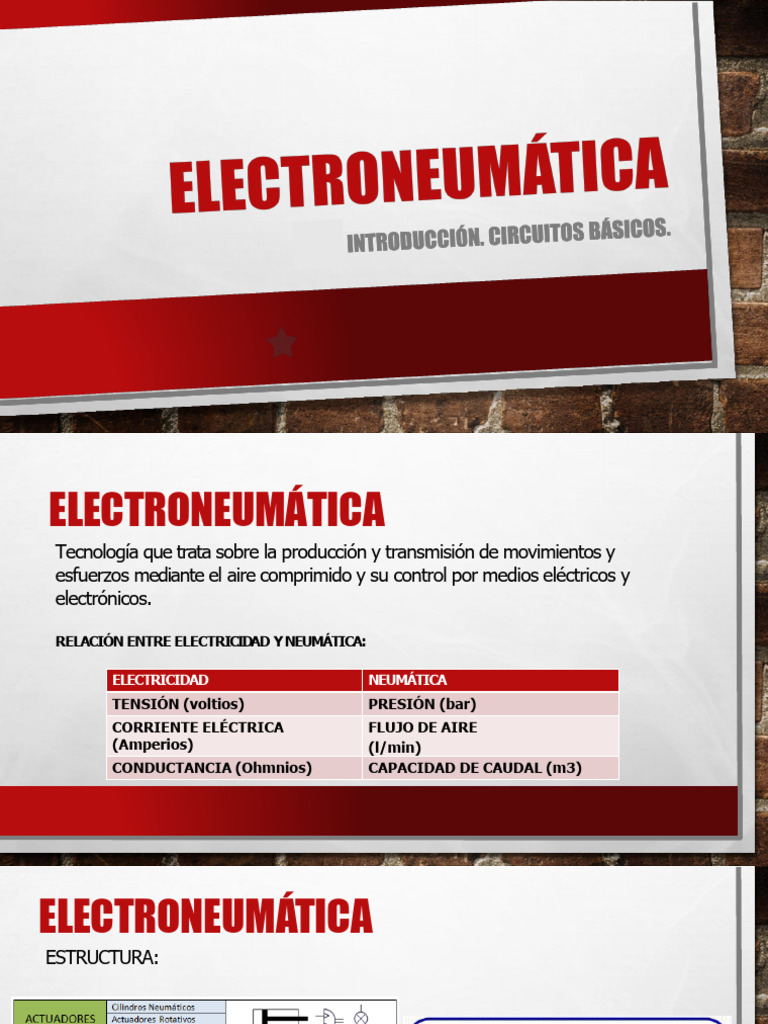 UD17_electroneumática_INTRODUCCION_CIRCUITOS_BASICOS- (2) | PDF