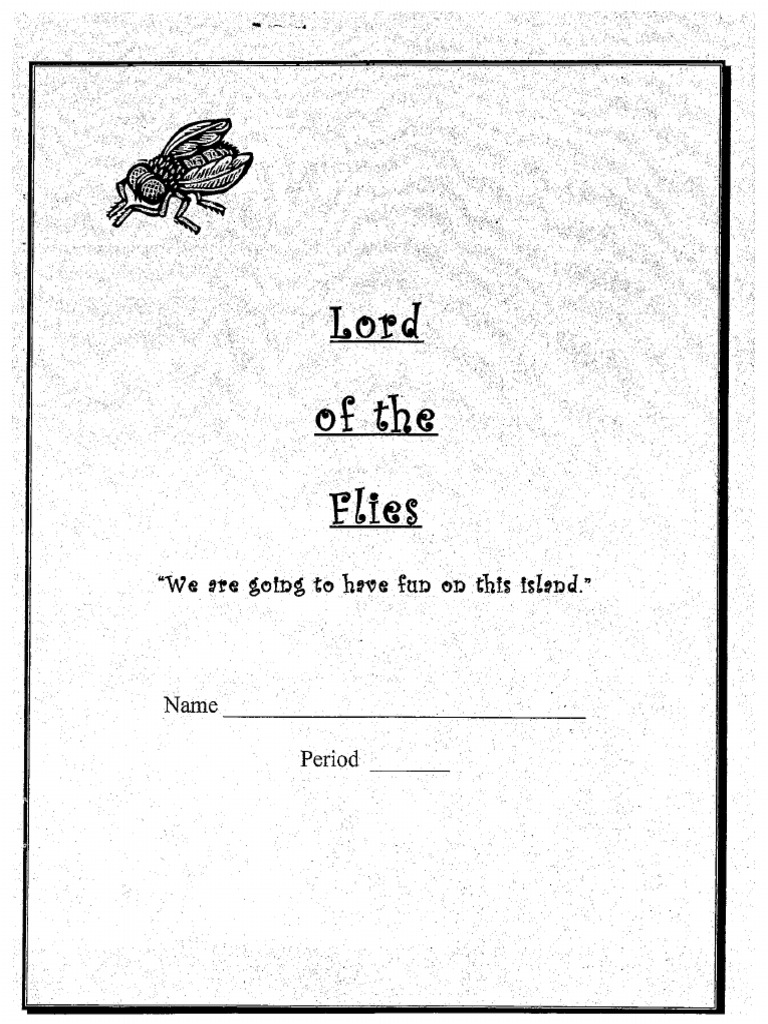 Lord of The Flies Activity Packet | PDF