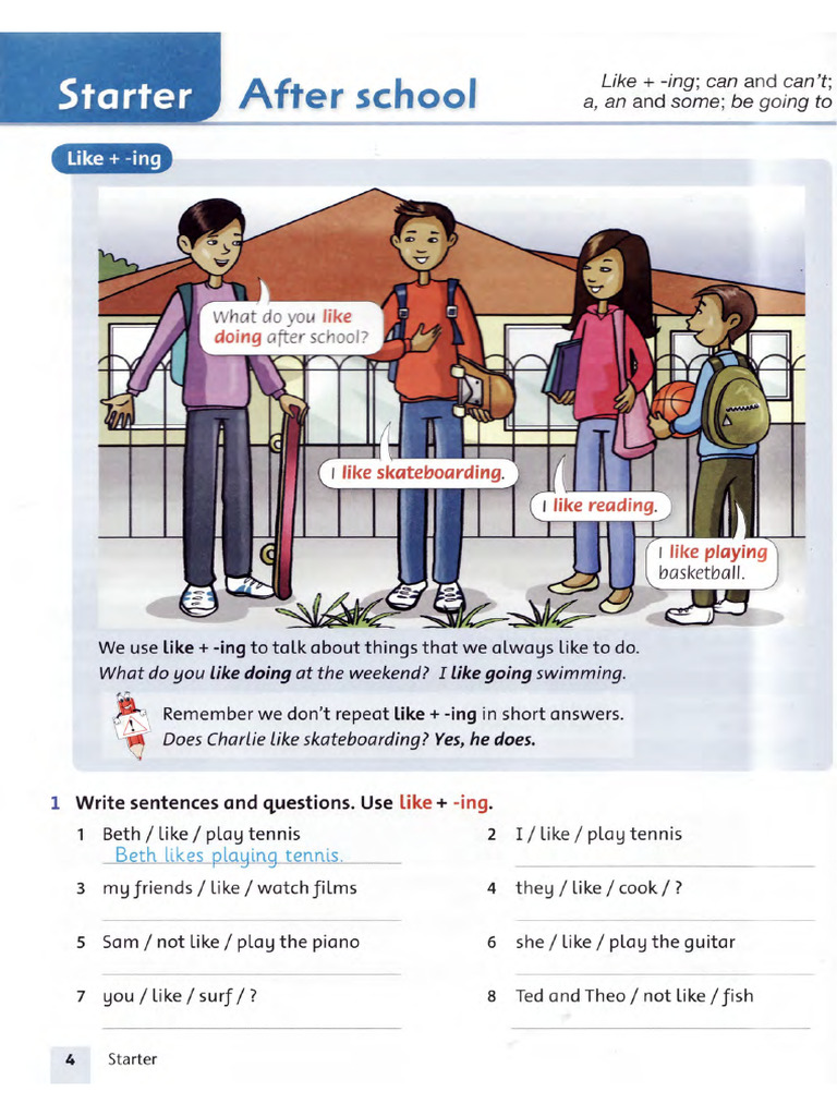 Grammar_Friends_4_SB | PDF | Fruit