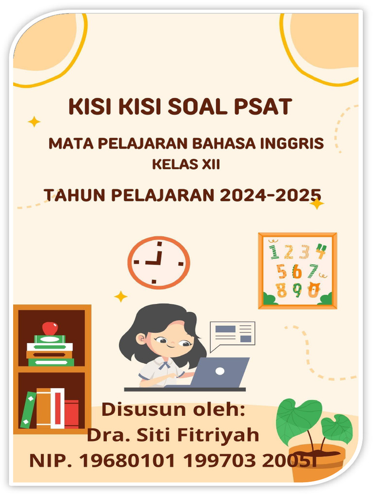 Kisi Kisi Soal Penilaian Sumatif Akhir Tahun Kelas Xii | PDF