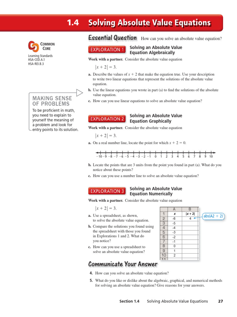 alg_1_1.4 | PDF | Equations | Area