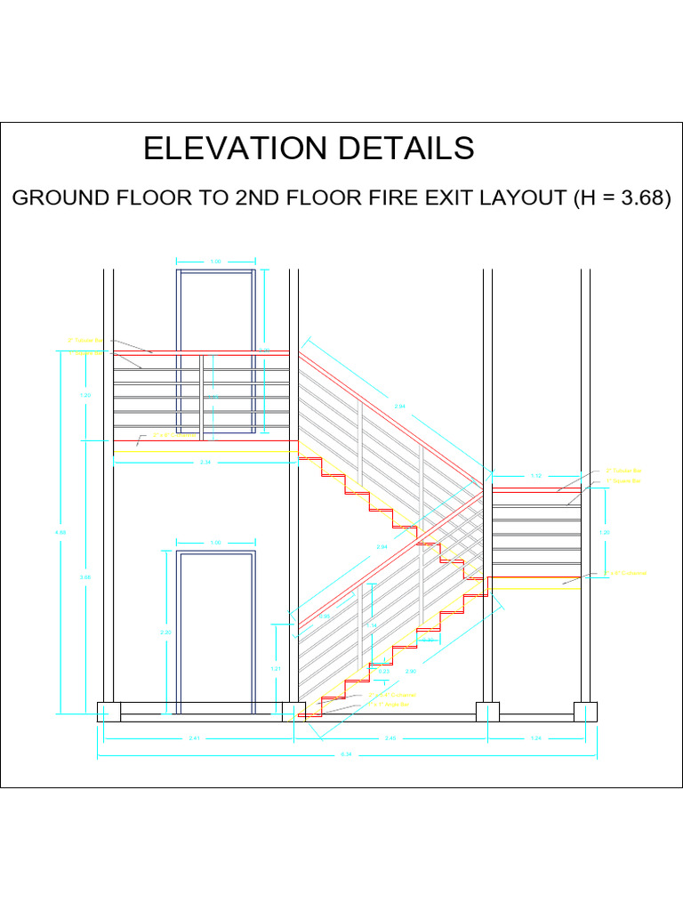 Stairs Elevation | PDF