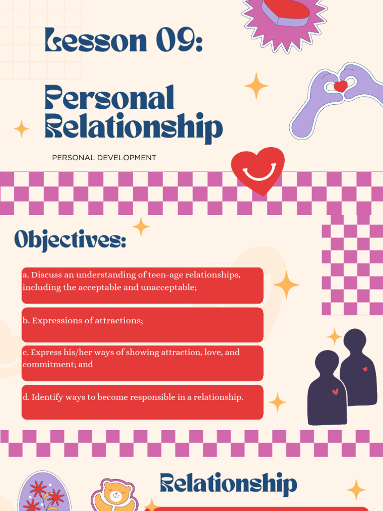 l9 Personal Relationship | PDF | Love | Attachment Theory