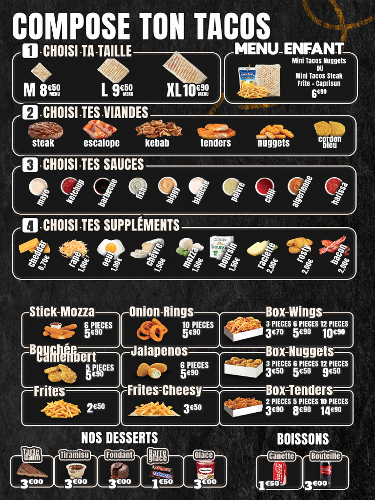 Tacos Signature Verso | PDF