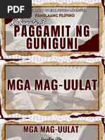 Lyrics of Lord Patawad-Basilyo | PDF