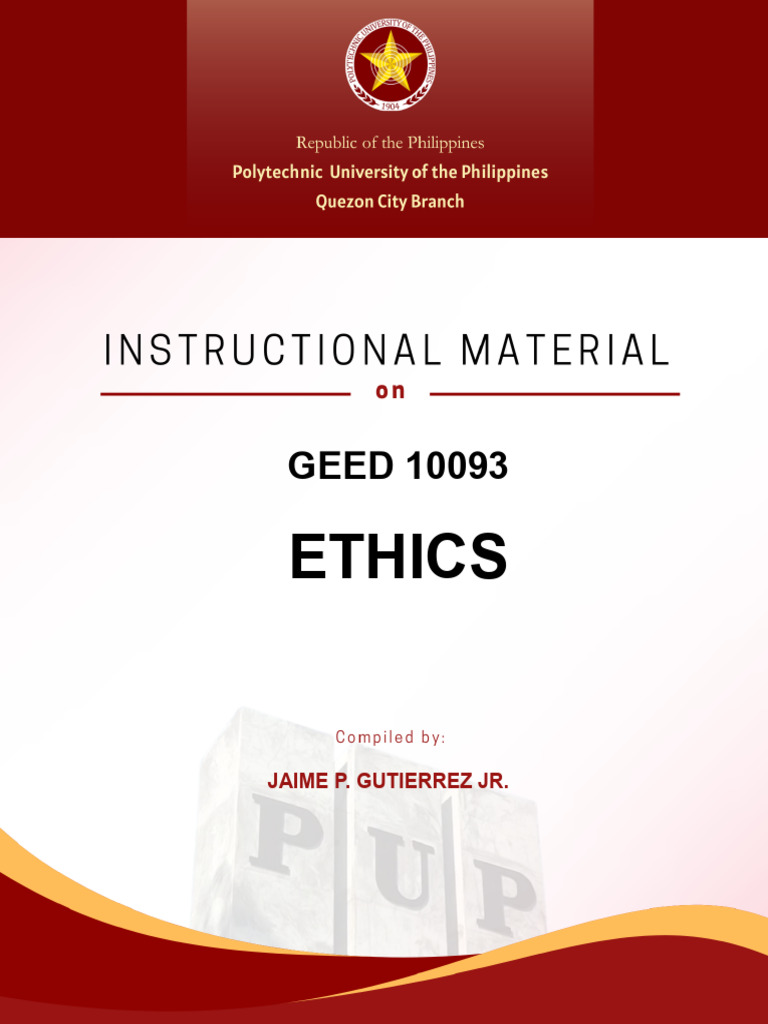 ETHICS MODULE 6 - Classical Ethics and Virtue Ethics - Plato and ...