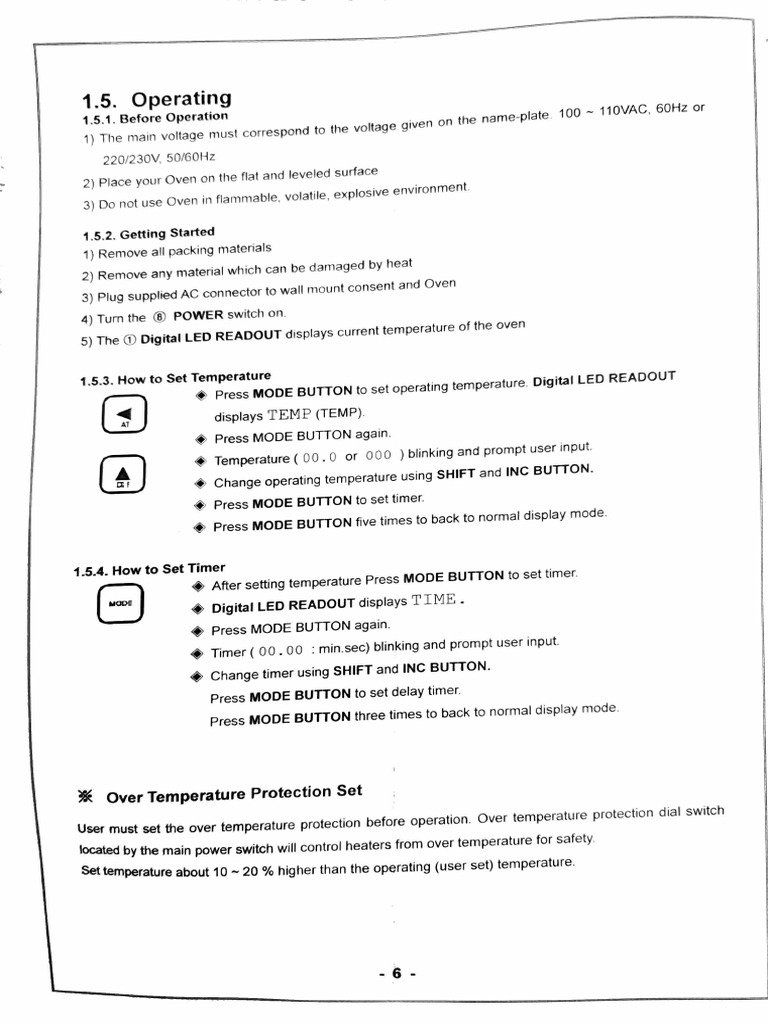 Incubator Labtech LIB030M | PDF