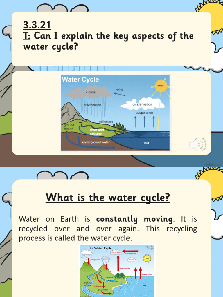 Understanding the Water Cycle Steps | PDF