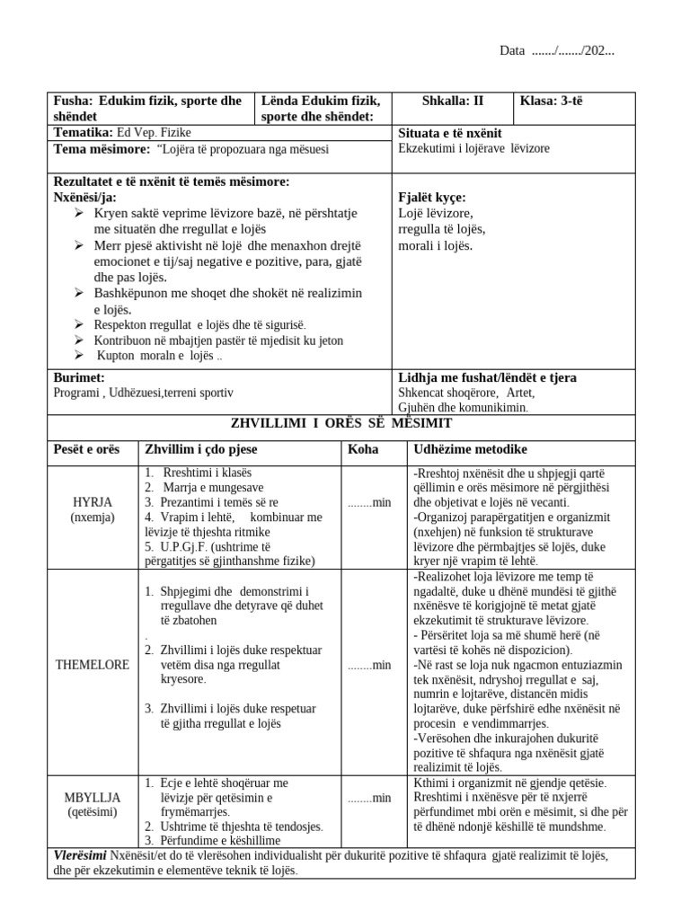 Ditar Edukim Fizik Klasa 3 | PDF