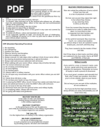 NCO Induction Ceremony Script | PDF | Non Commissioned Officer | Sergeant