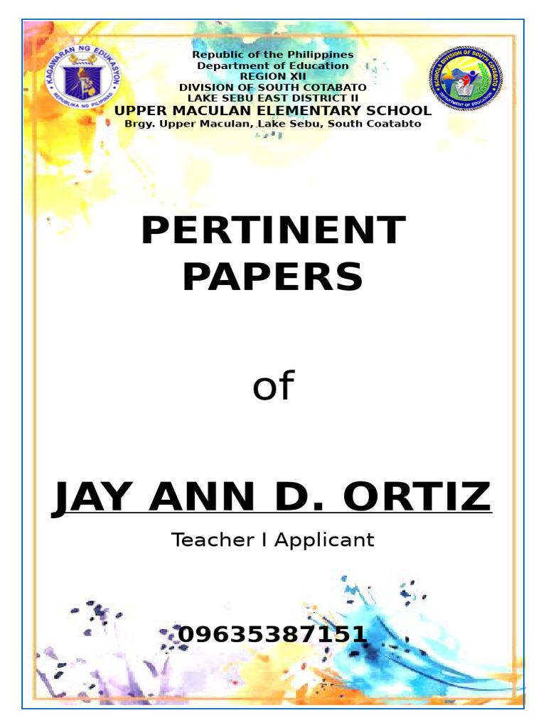 Pertinent Paper | PDF