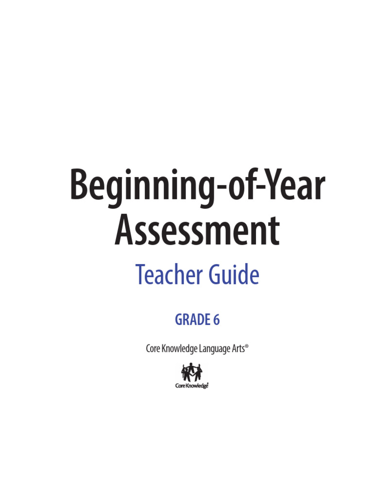 13 CKLA - G6U1 - BOY - Assessment | PDF | European Colonization Of The ...