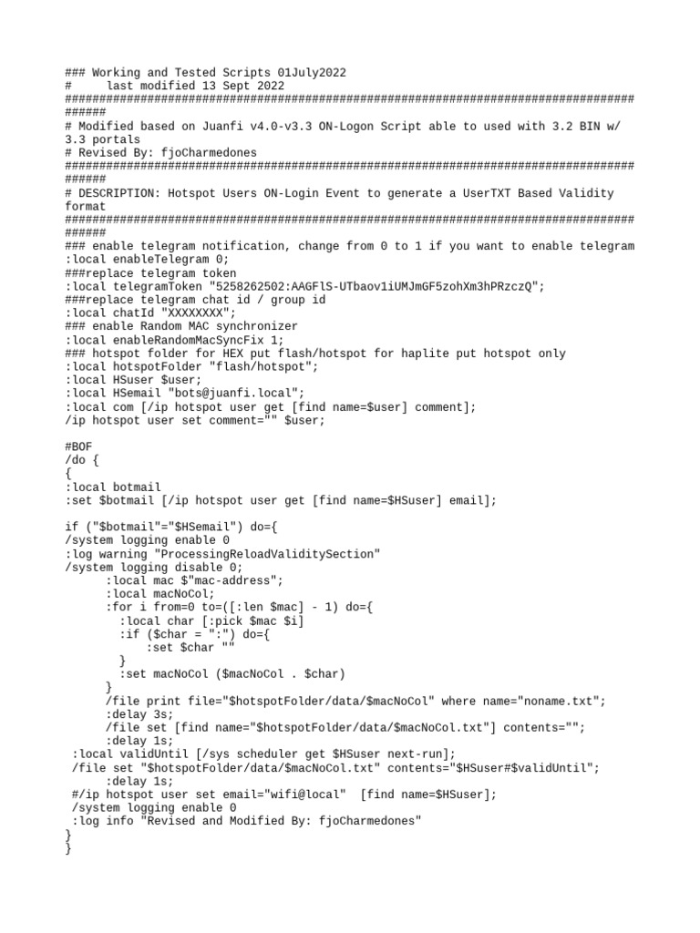 JuanFi Login Logout Revised | PDF | System Software | Computing