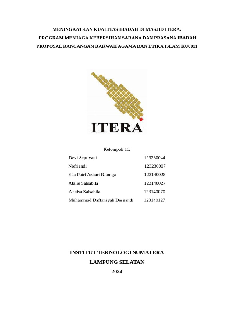 Cover Proposal Agis | PDF